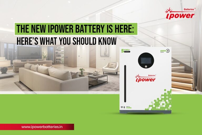 Ipower Lithium Ion Battery for Inverter – Smart Power